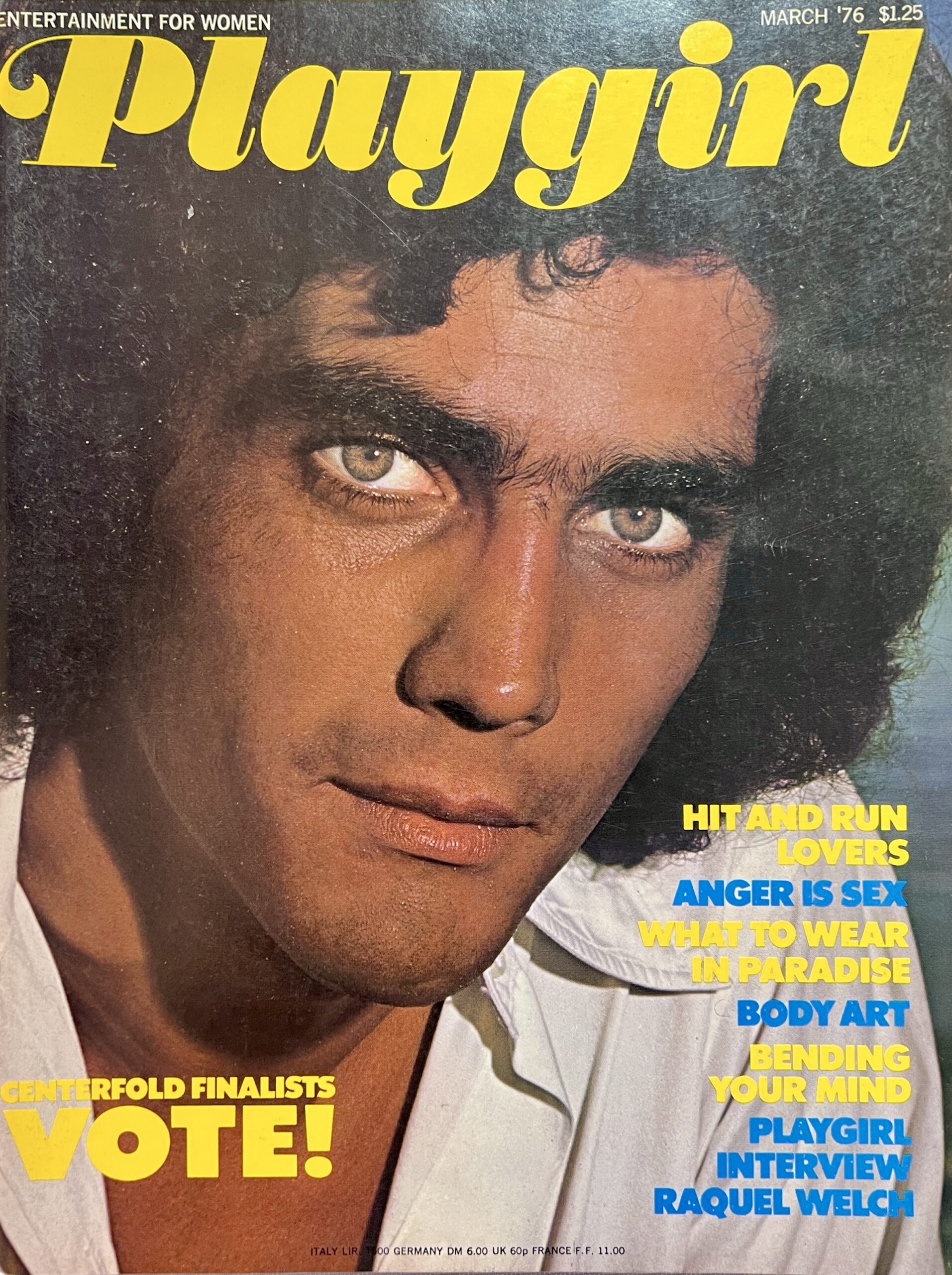 Playgirl March 1976 Adult Magazine Vintage Magazines 16