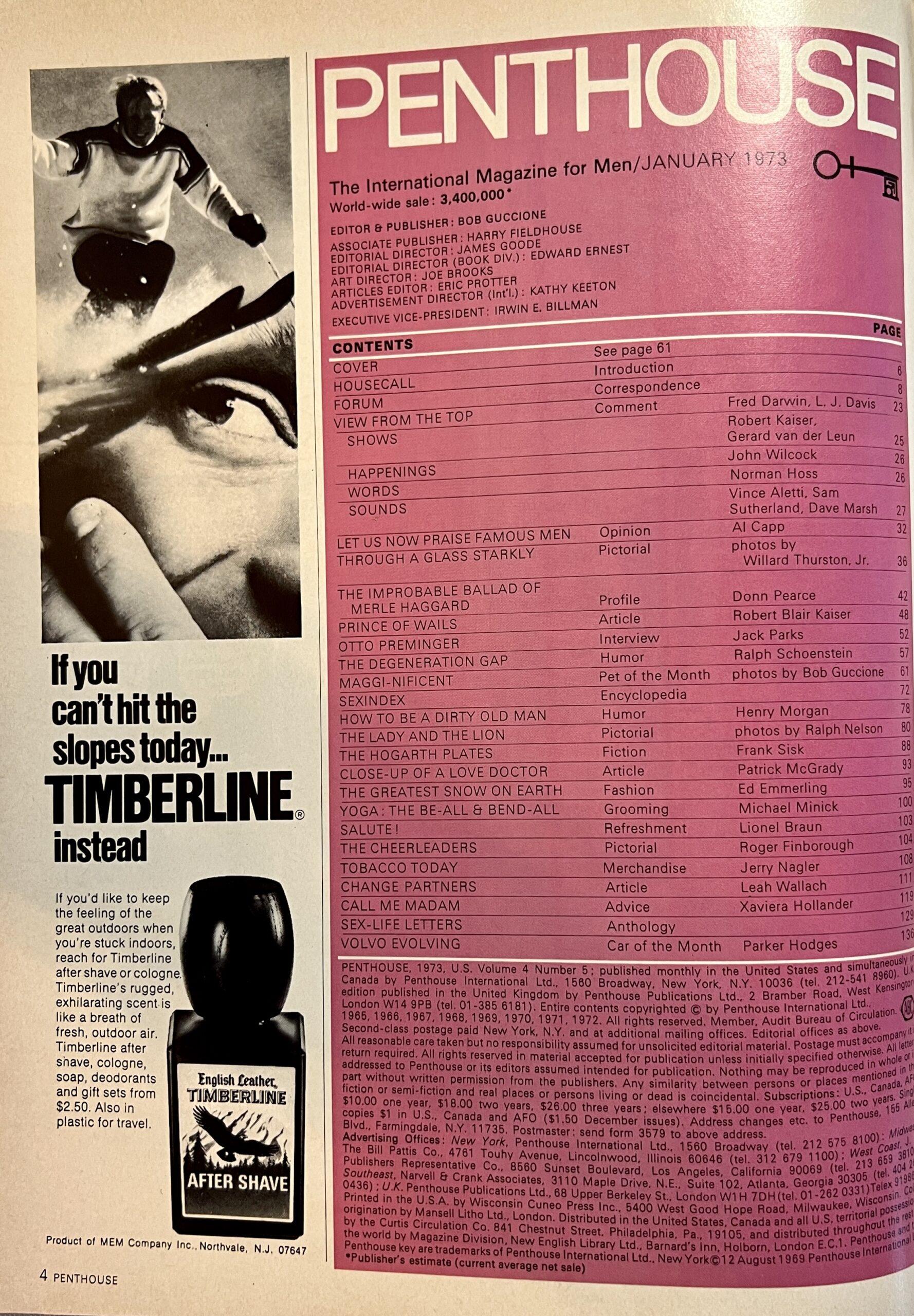 Penthouse January 1973 *Maggi* - VM16