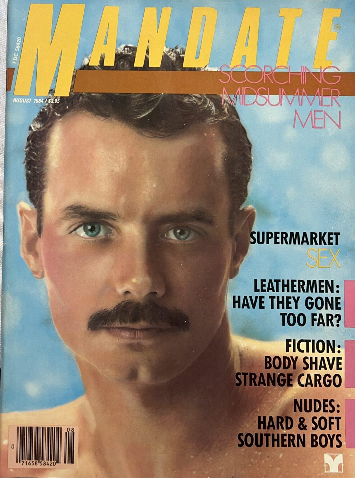 Mandate August 1984 Adult Gay Men's Magazine - Vintage Magazines 16