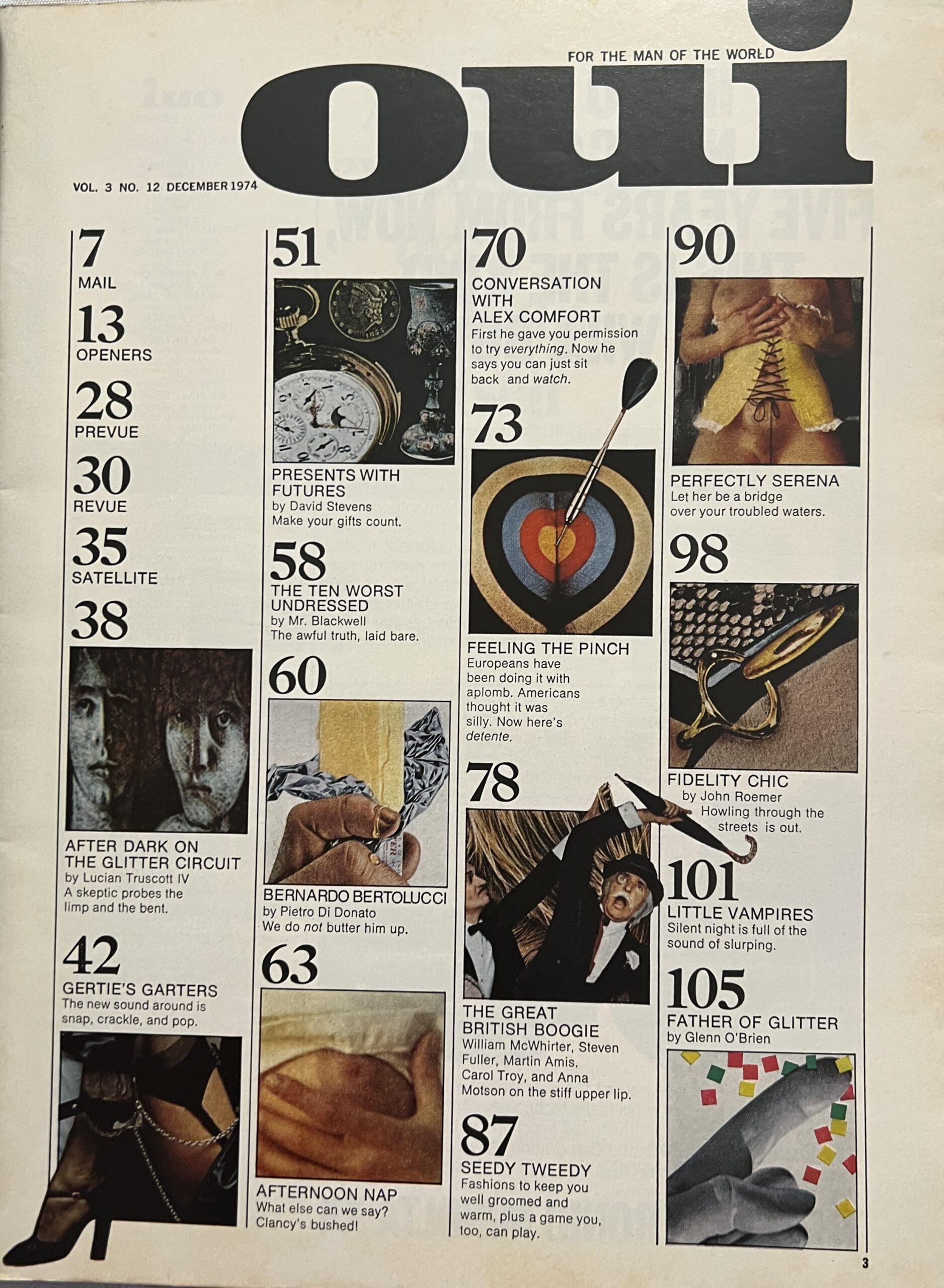 Oui December 1974 ++ - Vintage Magazines 16